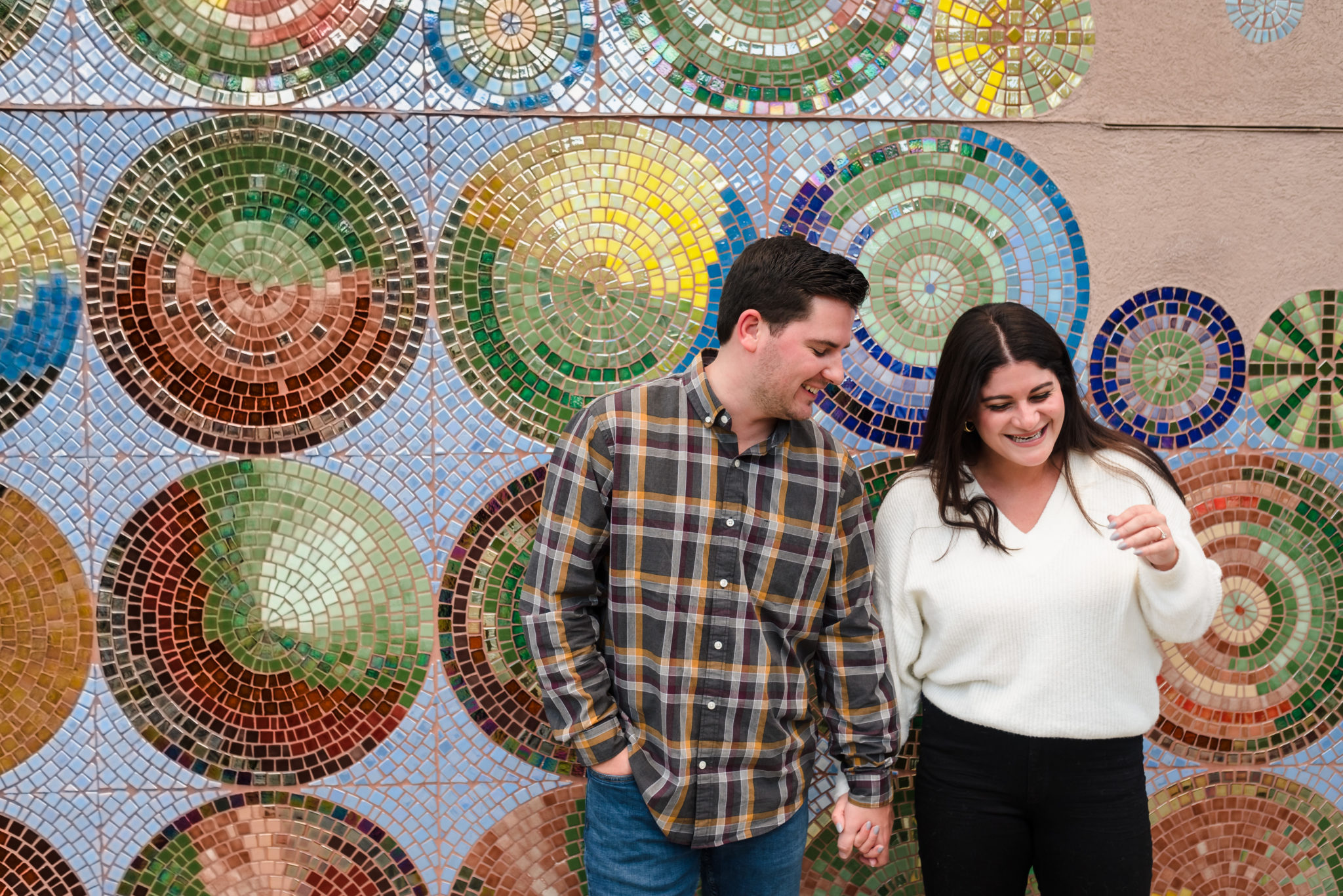 Uptown Charlotte Engagement Session| Alex + Jacob